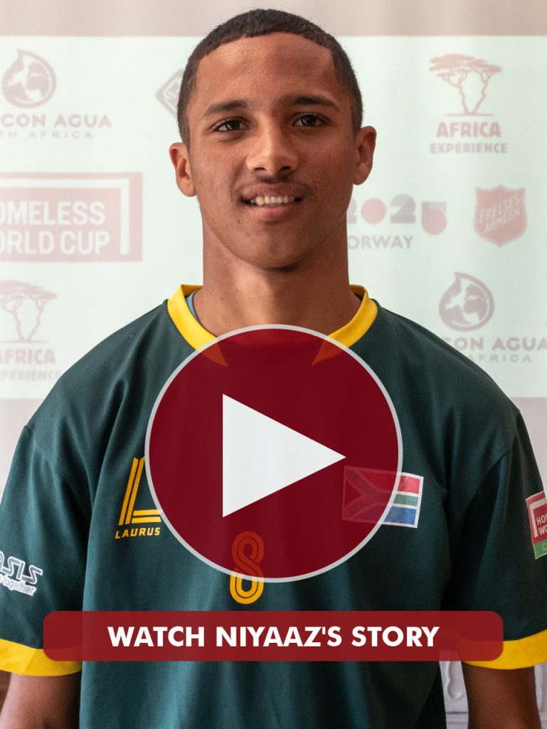 Proud sponsors of Team South Africa at the Homeless World Cu